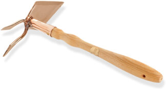 Small Copper Garden Hoe "PHOENIX" - Copper Traces PKS BRONZE